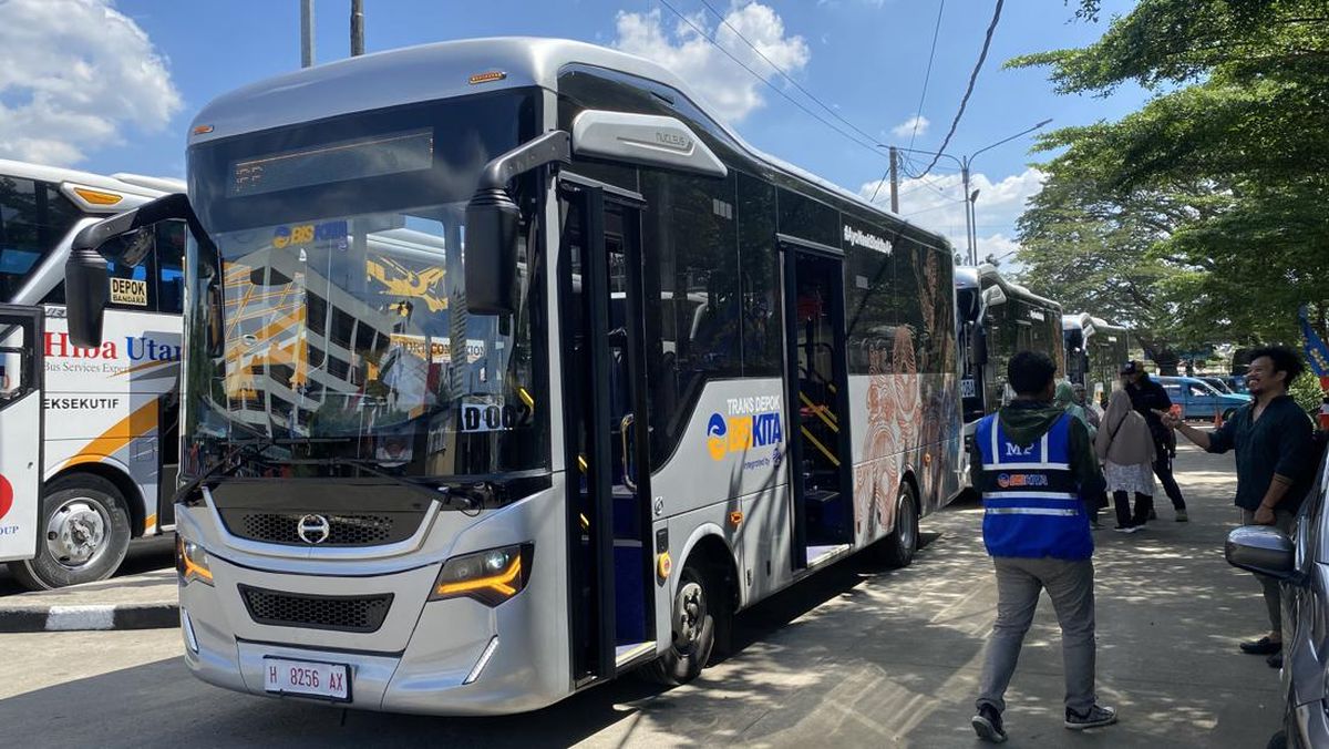 Biskita Trans Depok Gratis Selama 6 Bulan, Begini Rutenya - purnawarta